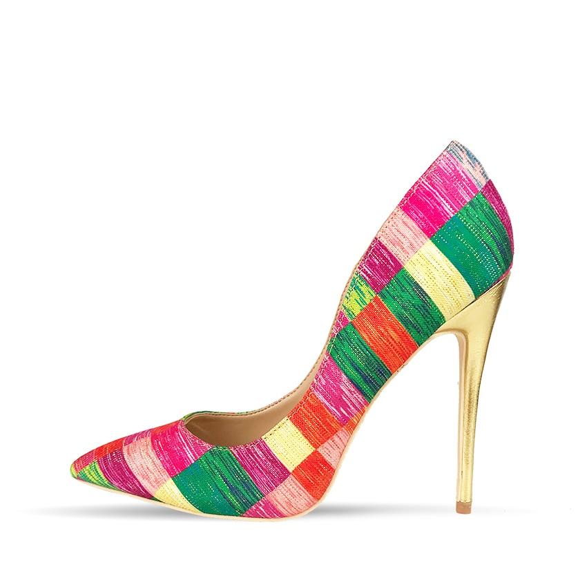 Black Elongated Classic Pointed Toe Pumps - Sissy Dream