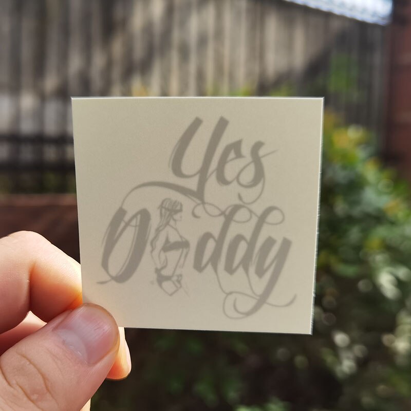 Yes Daddy Tattoo - Sissy Dream