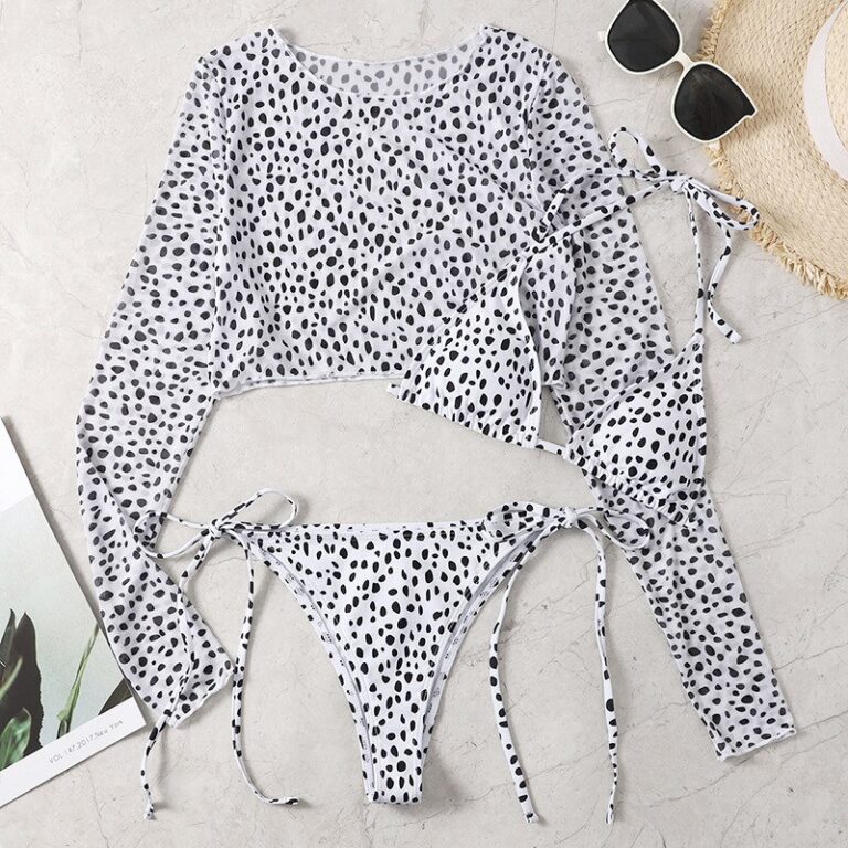 Leopard Princess Swimsuit - Sissy Dream
