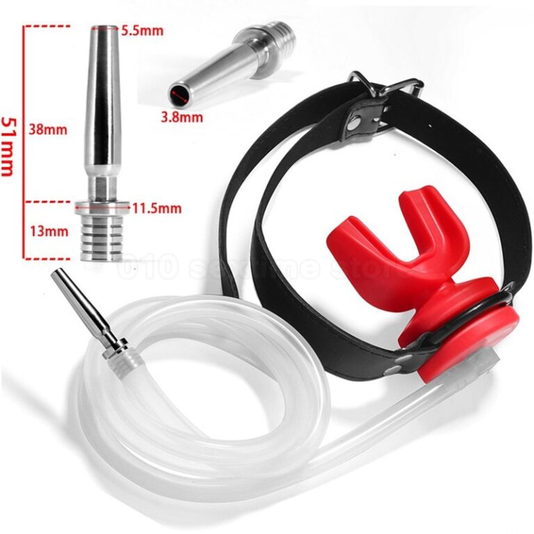 Gagged and Caged Watersports Set - Sissy Dream