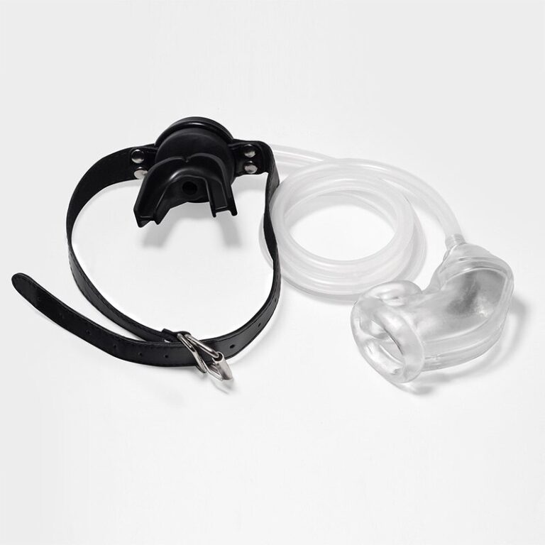 Gagged and Caged Watersports Set - Sissy Dream