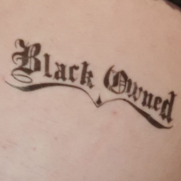 Black Owned Tattoo - Sissy Dream