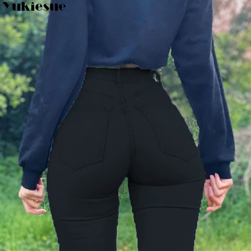 Feminine Silhouette Skinny Jeans - Sissy Dream