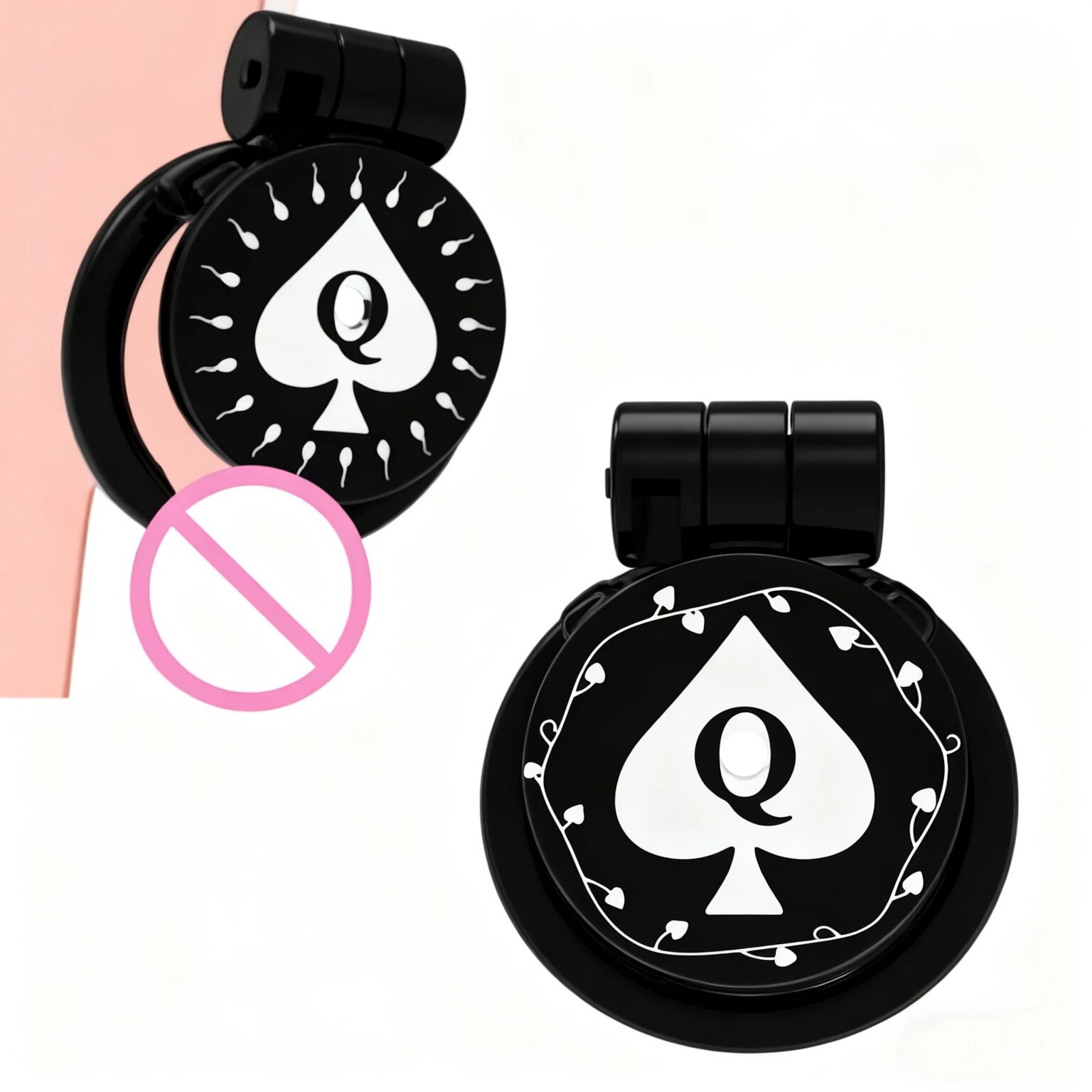 Queen of Spades Chastity Cage - Sissy Dream